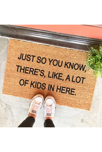 Lalavis Kids In Here Kapı Önü Koko Paspas