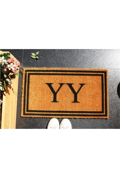 Lalavis Çerçeveli Yy Kapı Önü Koko Paspas