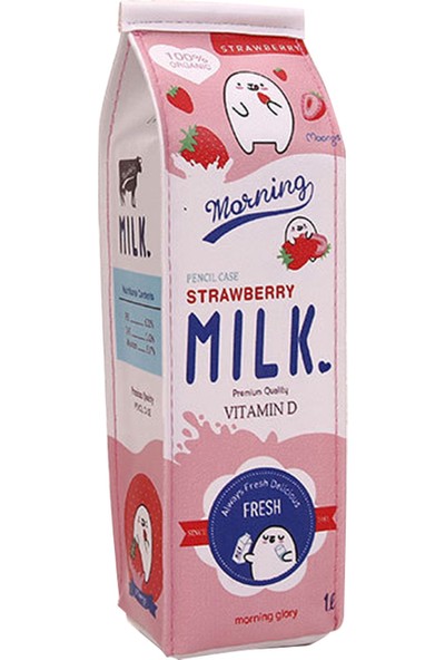 Farfi Süt Kutusu Desenli Kalem Kutusu(Yurt Dışından)