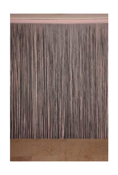Akça Tekstil Düz İp Model Pudra Renk Hazır İp Perde 300 x 270 cm. Akça Tekstil Düz İp Model Pudra Renk Hazır İp Perde 300 x 270 cm.