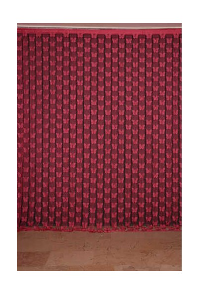 Akça Tekstil Kelebek Birleşik Model Fuşya Renk Hazır İp Perde 300 x 280 cm. Akça Tekstil Kelebek Birleşik Model Fuşya Renk Hazır İp Perde 300 x 280 cm.