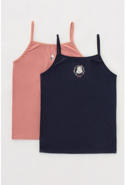 Penti Çok Renkli Kız Çocuk Bunny 2li Atlet