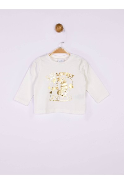 Panolino Yaldız Baskılı Uzun Kol Tişört 18964