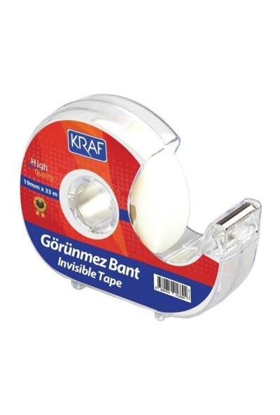 Kraf Bant Kesicili Görünmez Bant - Aydinger Bandı 19 mm x 33 m Kraf Bant Kesicili Görünmez Bant - Aydinger Bandı 19 mm x 33 m