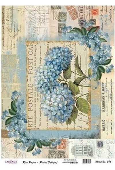 Cadence 396 Pirinç Kağıt Dekopaj 30 x 40 cm