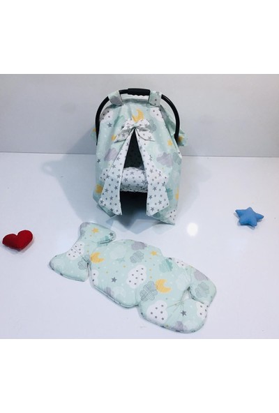 Balamira Yeşil Bulutlu 3 Parça Her Pusete Uygun Puset Seti Balamira Yeşil Bulutlu 3 Parça Her Pusete Uygun Puset Seti