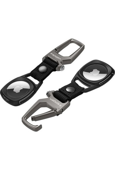 Spigen Apple AirTag Kılıf Core Armor (2 Adet) Black - AHP03115 Spigen Apple AirTag Kılıf Core Armor (2 Adet) Black - AHP03115