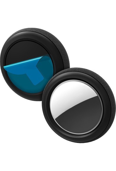 Spigen Apple AirTag Kılıf Silicone Fit (Silikon) Black - AHP03070