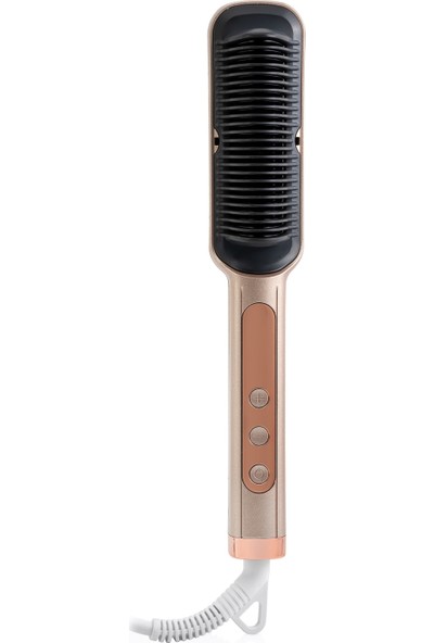 Yui LED Göstergeli Iyonik Saç Düzleştirici Tarak Altın Yui LED Göstergeli Iyonik Saç Düzleştirici Tarak Altın