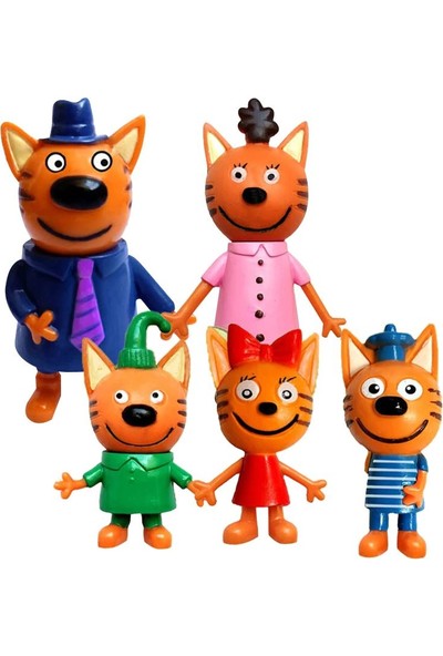 Kumik Kid E Cats 5'li Figür Oyuncak