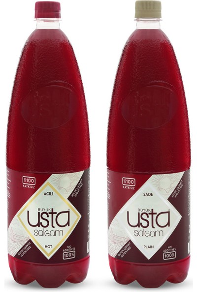 Büyük Usta Şalgam 2 Lt Karma Koli (4'lü) Büyük Usta Şalgam 2 Lt Karma Koli (4'lü)