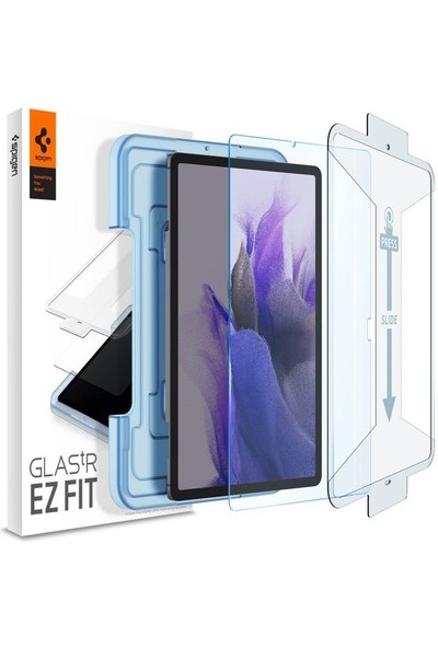Spigen Samsung Galaxy Tab S7 FE 5G Cam Ekran Koruyucu Kolay Kurulum GLAS.tR EZ Fit Slim HD - AGL03013 Spigen Samsung Galaxy Tab S7 FE 5G Cam Ekran Koruyucu Kolay Kurulum GLAS.tR EZ Fit Slim HD - AGL03013