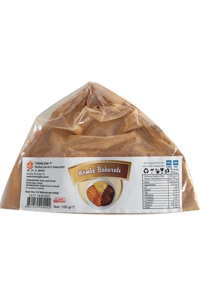 Turunç Gıda Kömbe Baharatı 100 gr