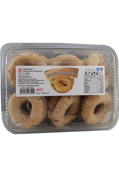 Turunç Gıda Baharatlı Bayram Kakesi 1 kg