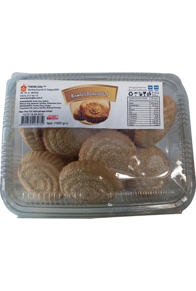 Turunç Gıda Kömbe Baharatlı 1 kg Turunç Gıda Kömbe Baharatlı 1 kg