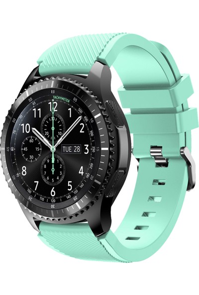 Yonaga Huawei Gt / Gt 2 - Honor Magic Watch 2 46MM - Samsung Gear Watch 46MM Silikon Kordon Kayış A+ Kalitenane Yeşili Yonaga Huawei Gt / Gt 2 - Honor Magic Watch 2 46MM - Samsung Gear Watch 46MM Silikon Kordon Kayış A+ Kalitenane Yeşili