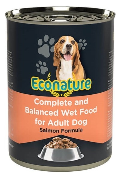 Econature Somonlu Konserve Mama 400 gr Econature Somonlu Konserve Mama 400 gr