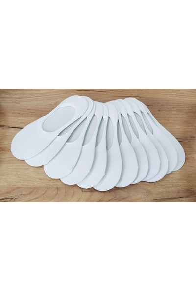 Erceys Erkek 12'li Bambu Slikonlu Babet Görünmez Çorap