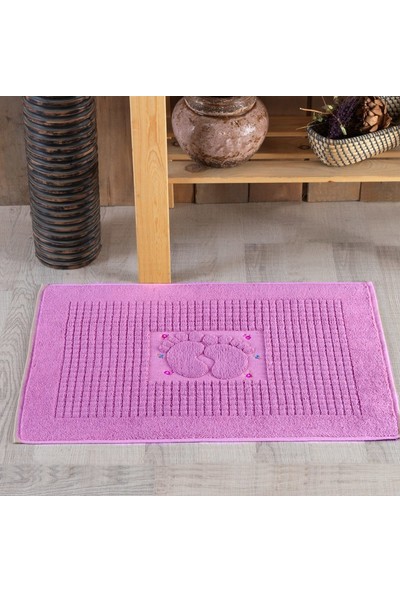 Regule Tekli Ayak Havlusu Banyo Paspas 50 x 70 cm %100 Pamuk Nakışlı Ayak Çizgili Regule Tekli Ayak Havlusu Banyo Paspas 50 x 70 cm %100 Pamuk Nakışlı Ayak Çizgili