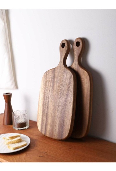 Keukenwood Iroko Kesme ve Sunum Tahtası