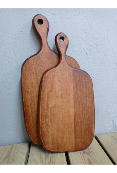 Keukenwood Kayın Ağacı 2'li Kesme ve Sunum Tahtası