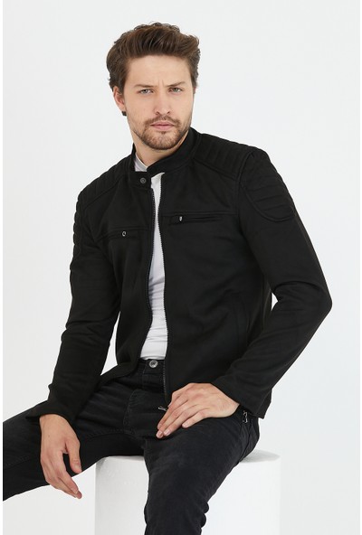Mero Life Erkek Siyah Yeni Sezon Süet Ceket Mero Life Erkek Siyah Yeni Sezon Süet Ceket