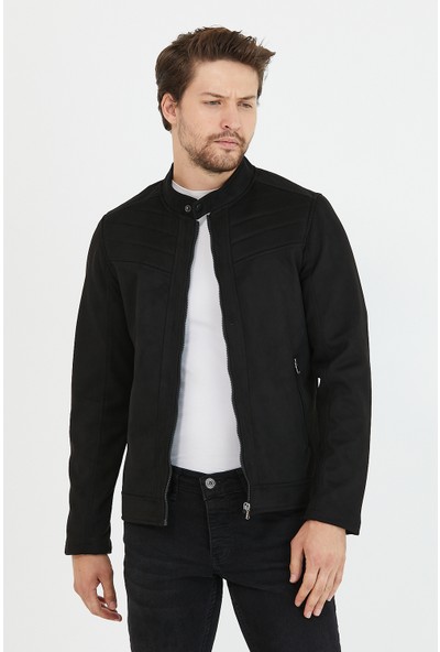 Mero Life Erkek Siyah Yeni Sezon Süet Ceket Mero Life Erkek Siyah Yeni Sezon Süet Ceket