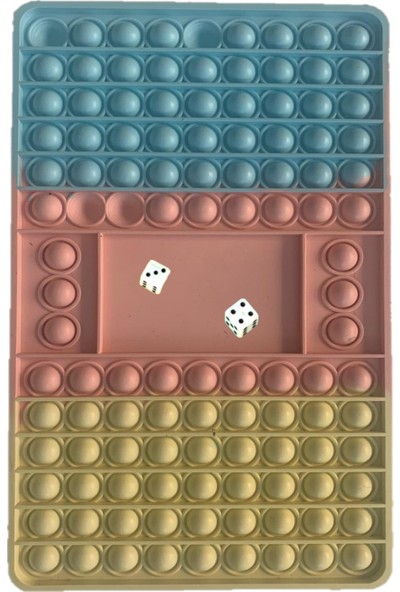 Roseroi Pop It Push Bubble Fidget Satranç Tavla Soft Renk Popit Zihinsel Stres Giderici Oyuncak Roseroi Pop It Push Bubble Fidget Satranç Tavla Soft Renk Popit Zihinsel Stres Giderici Oyuncak