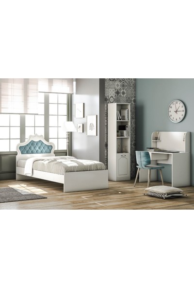 Zenio Assos Genç Odası Takımı Set 7 - ( Karyola Kitaplık Çalışma Masası) Zenio Assos Genç Odası Takımı Set 7 - ( Karyola Kitaplık Çalışma Masası)