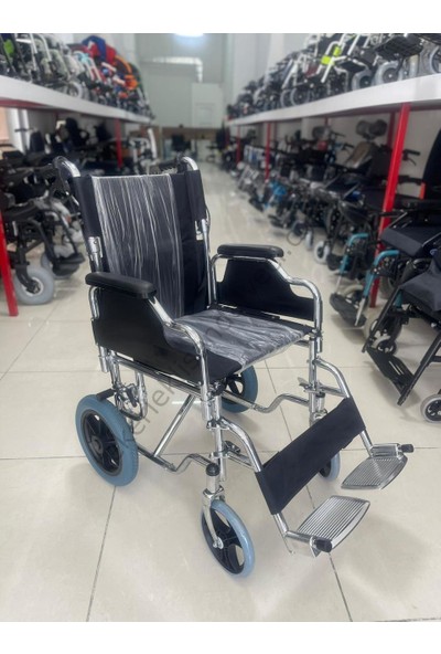 Leo 120 Refakatçi Kullanımlı Tekerlekli Sandalye