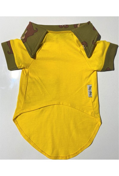 Dogi&dog Doggy Polo Kedi & Köpek Tshirt (1 kg -10 kg Arası) S Sarı