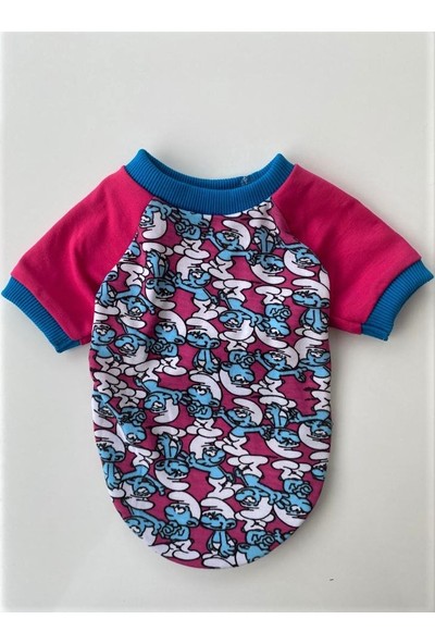 Dogi&dog Şirin Yazlık Kedi &köpek Tshirt (1 kg-10 kg) L Pembe