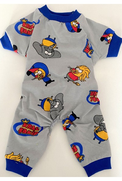 Dogi&dog Şakir Kedi ve Köpek Tulumu 1 kg 10 kg L Gri