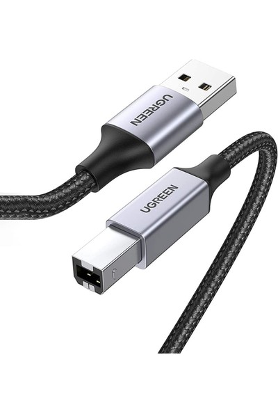 Ugreen Usb-A To Usb-B 2.0 Örgülü Yazıcı Kablosu 1.5 Metre Ugreen Usb-A To Usb-B 2.0 Örgülü Yazıcı Kablosu 1.5 Metre