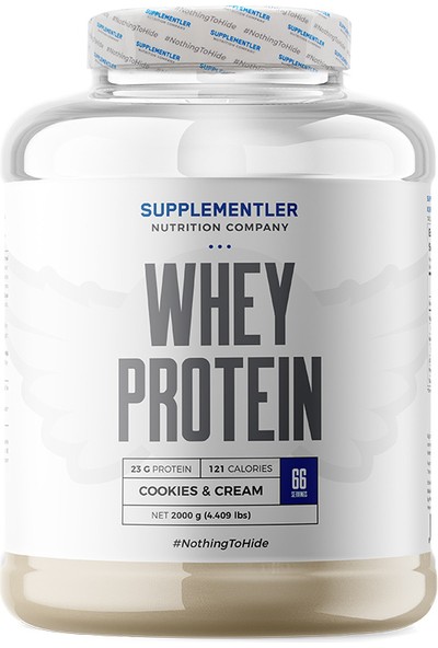 Supplementler Supplementler.com Whey Protein 2000 gr Kurabiye Supplementler Supplementler.com Whey Protein 2000 gr Kurabiye