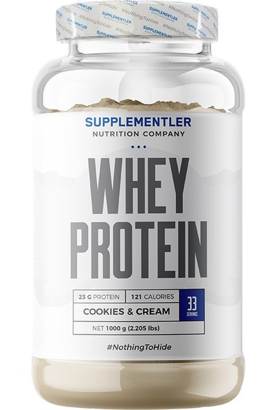 Supplementler Supplementler.com Whey Protein 1000 gr Kurabiye Supplementler Supplementler.com Whey Protein 1000 gr Kurabiye
