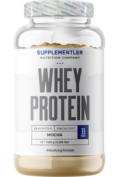 Supplementler Supplementler.com Whey Protein 1000 gr Mocha Supplementler Supplementler.com Whey Protein 1000 gr Mocha