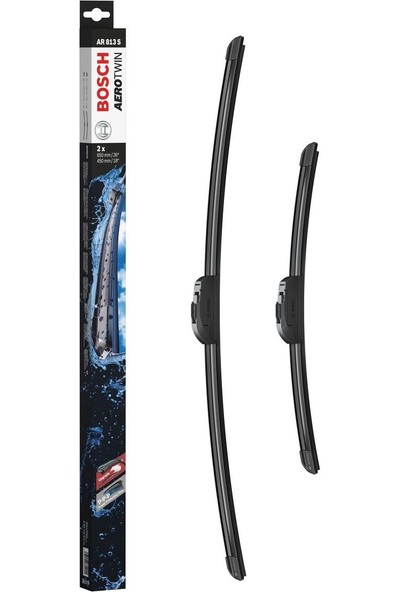 Bosch Aerotwin Silecek Seti - [650/450 Mm] Renault Kadjar (2017 - 2021) [Hl] - AR 813 S