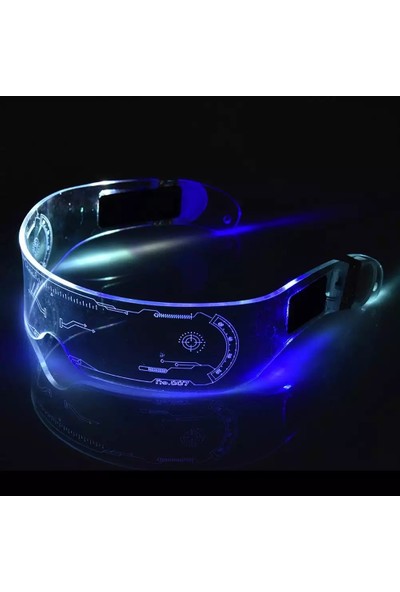 Messa Pazarlama INU Renk Değiştiren LED Işıklı Parti Gözlüğü