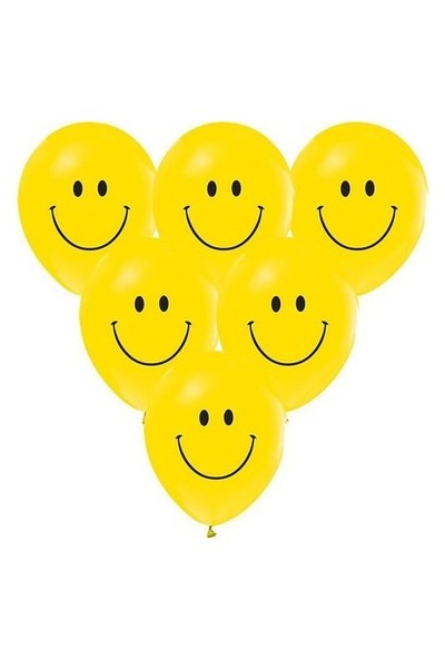 Vipfoni Gülen Yüz Baskılı Balon 25 Adet Vipfoni Gülen Yüz Baskılı Balon 25 Adet