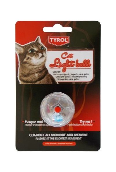 Vital Veto Işıklı Kedi Topu