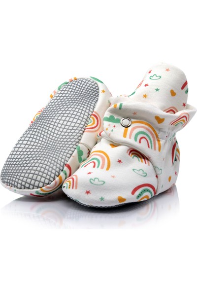 Ella Bonna Organik Pamuk Bebek Patiği, Kaydırmaz Taban, Pamuklu Yenidoğan Pandufu Ev Kreş Ayakkabısı Ella Bonna Organik Pamuk Bebek Patiği, Kaydırmaz Taban, Pamuklu Yenidoğan Pandufu Ev Kreş Ayakkabısı