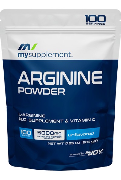 Mysupplement Arginine Powder Doypack 506g