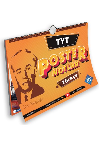 TYT Türkçe Poster Notlar KR Akademi