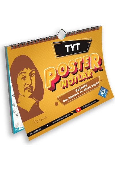 TYT Felsefe ve Din Kültürü Poster Notlar KR Akademi TYT Felsefe ve Din Kültürü Poster Notlar KR Akademi