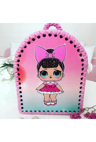 Pink Bag Lol Bebekli Kız Çocuk Sırt Çantası Pink Bag Lol Bebekli Kız Çocuk Sırt Çantası