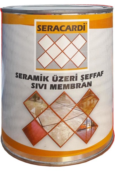 Seracardi Seramik Üzeri Şeffaf Izolasyon 1 kg