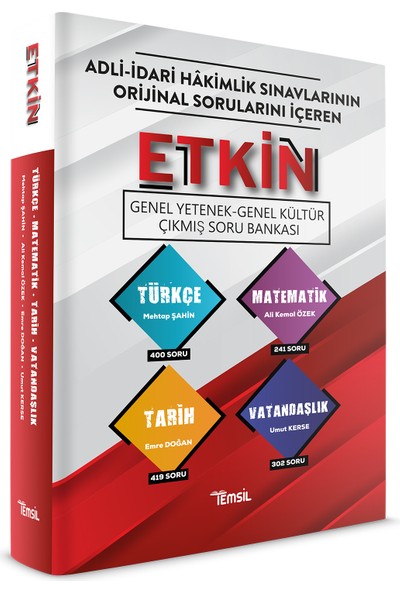 Etkin Gk-Gy Çıkmış Soru Bankası - Emre Doğan