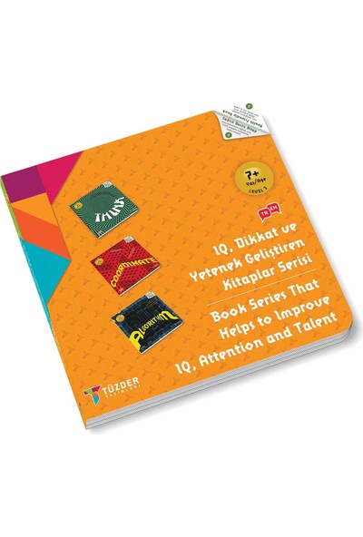 7+ Yaş Seti Level 3 - IQ Dikkat ve Yetenek Geliştiren Kitaplar Serisi 7+ Yaş Seti Level 3 - IQ Dikkat ve Yetenek Geliştiren Kitaplar Serisi