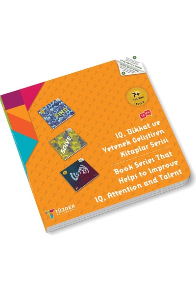 7+ Yaş Seti Level 2 - IQ Dikkat ve Yetenek Geliştiren Kitaplar Serisi 7+ Yaş Seti Level 2 - IQ Dikkat ve Yetenek Geliştiren Kitaplar Serisi